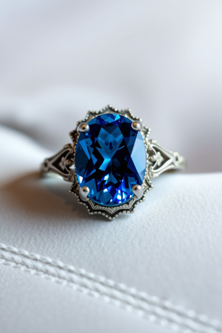 14+ Blue Gemstone Ring Ideas That Actually Stand Out - GemItaliano