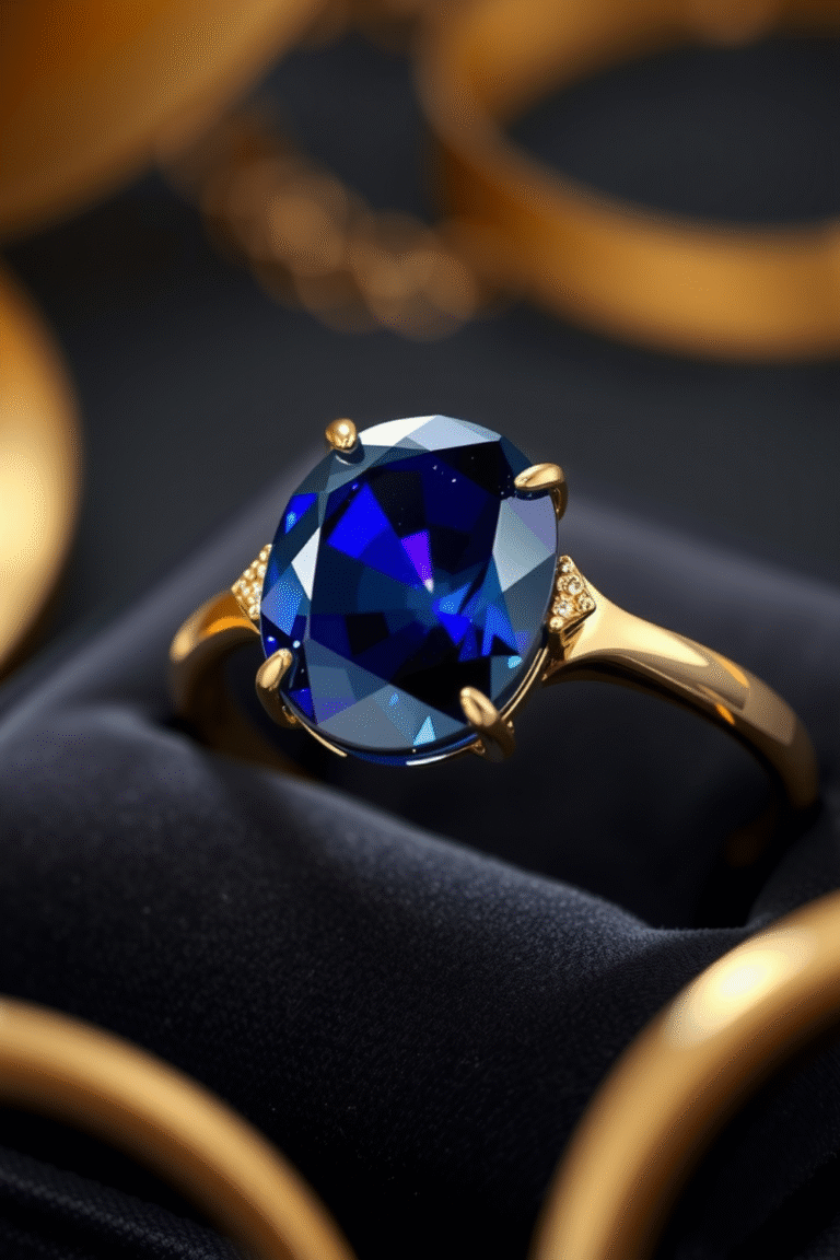 14+ Blue Gemstone Ring Ideas That Actually Stand Out - GemItaliano